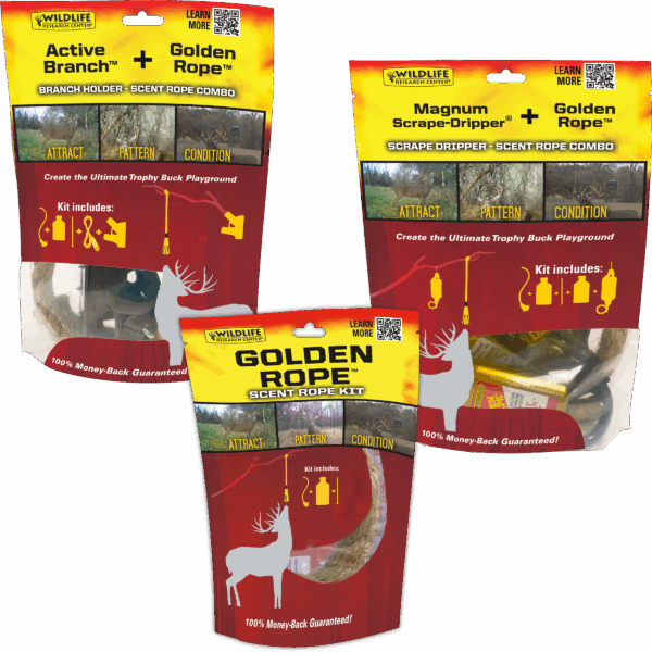 3 New Golden Rope Scent Kits Create the Ultimate Trophy Buck Playground
