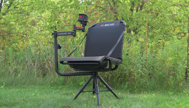 BOG DeathGrip 360: A 2-in-1 Chair and Rest for Deer Hunting