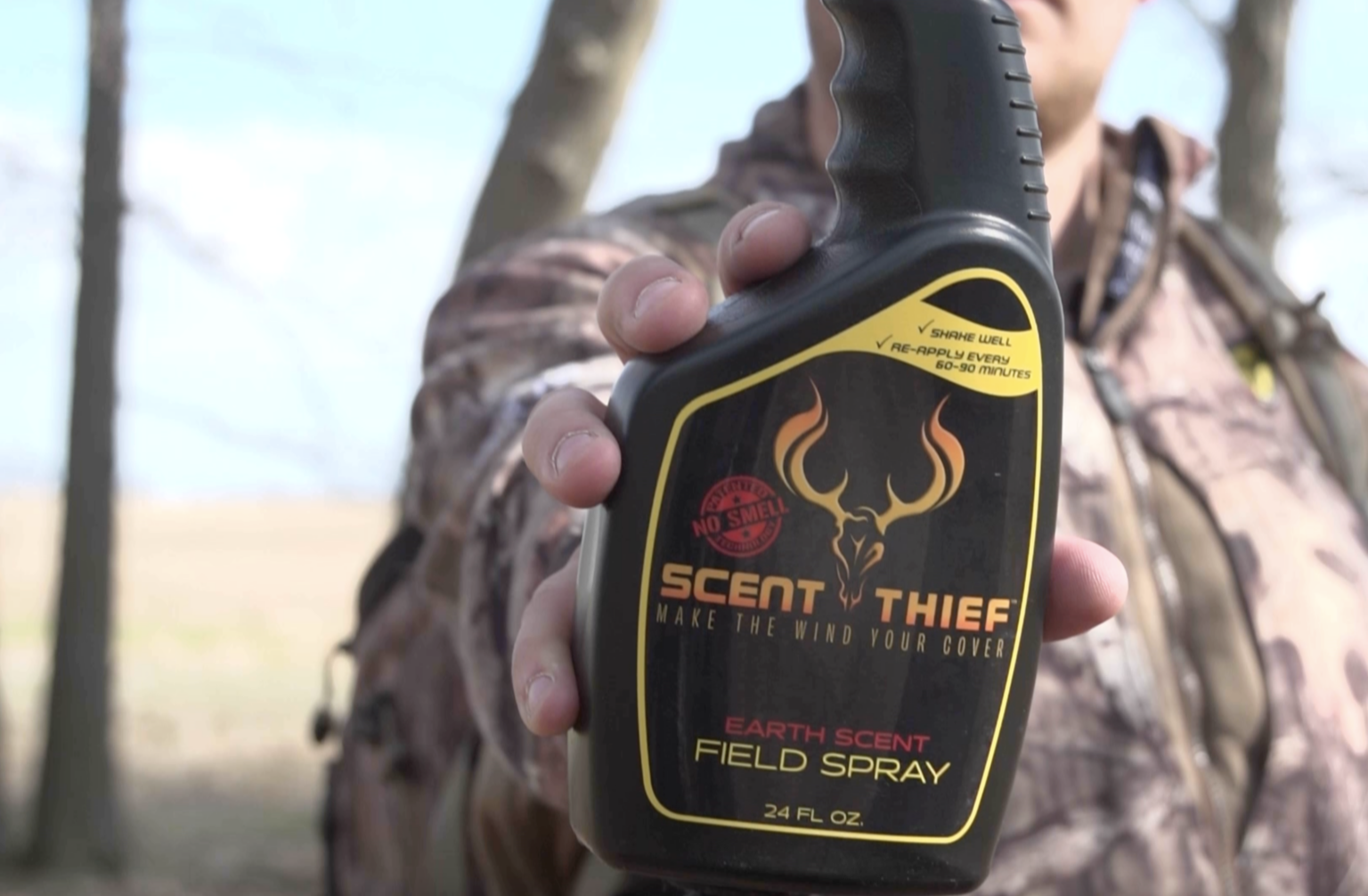 How to Use Scent Thief Spray | Deer & Deer Hunting
