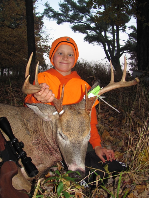 11 Year Old's First Buck | Deer & Deer Hunting