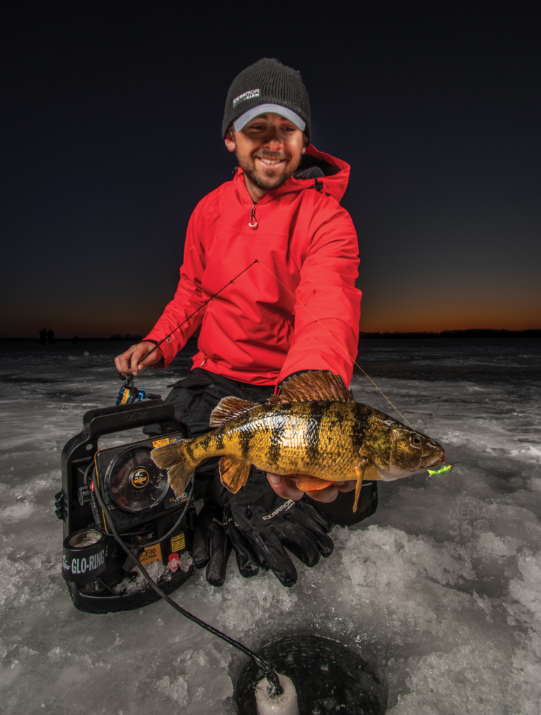 Tag-Teaming Method to Catch Walleye and Perch | Ice Fishing Magazine