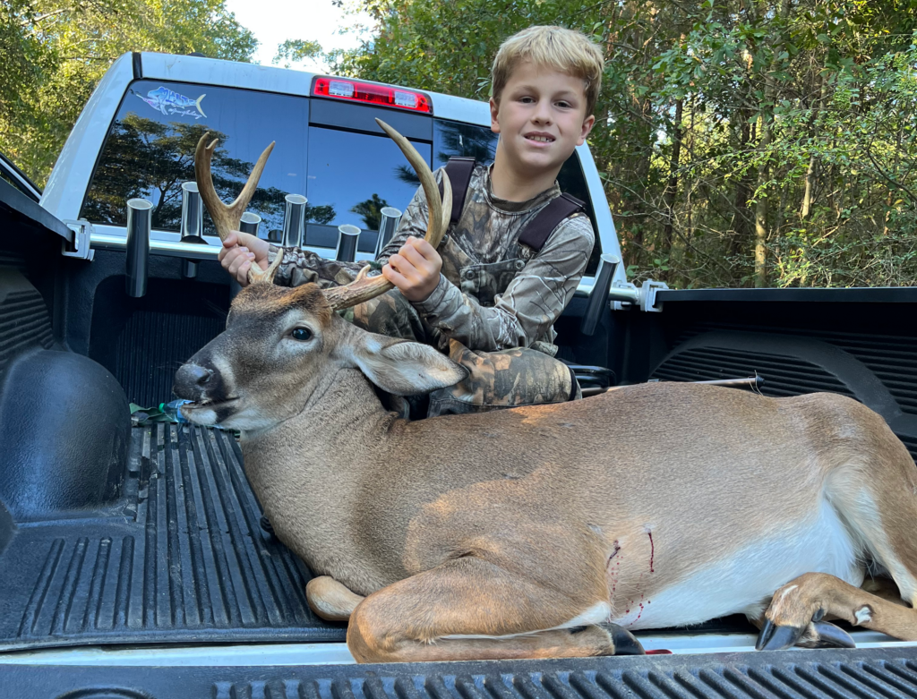 Youth Hunter Gets First Deer With Dad | Deer & Deer Hunting